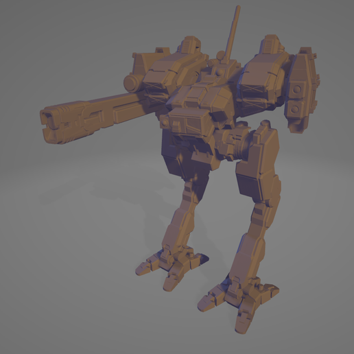 🔫 Ben Gun Mech・Free STL File for 3D printing・Cults