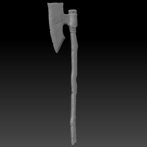 STL file WAR AXE 🪓 ・3D printer design to download・Cults