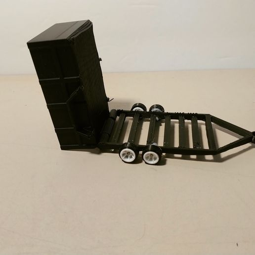 🚐 1/64 Scale Greenlight Matchbox Hotwheels MOVING DUMP TRAILER FOR ...