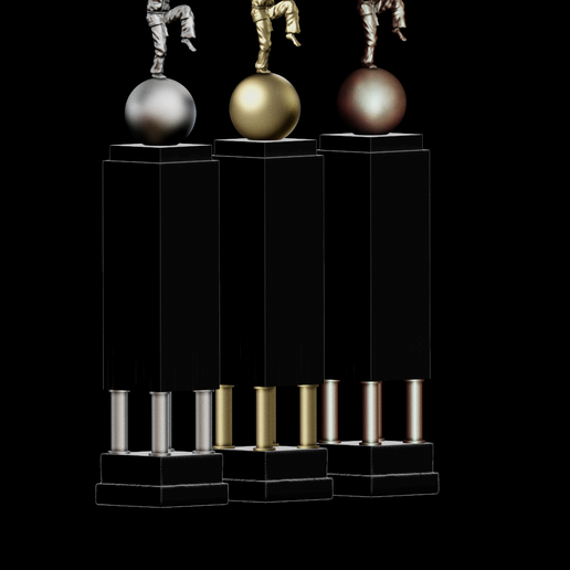 🥋 Karate Trophy Fanart・ STL File for 3D printing・Cults