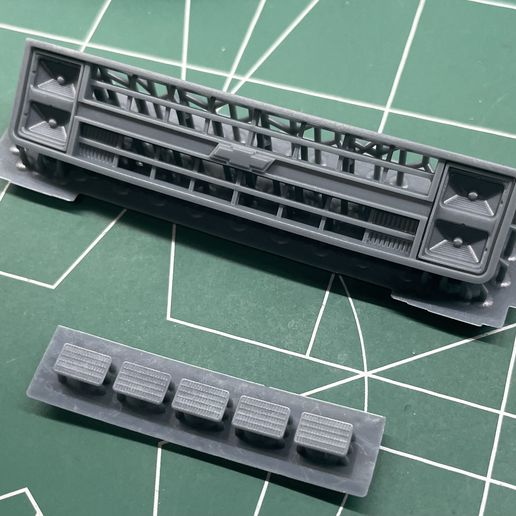 🟪 85-87 Square Body Grill・ STL File for 3D printing・Cults