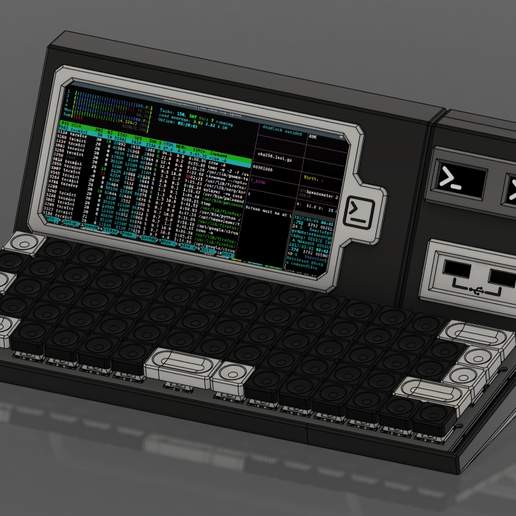 📱 CYBERDECK v1.0・ 3D File for 3D printing・Cults