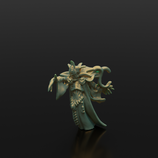 👻 Lich・Free STL File for 3D printing・Cults