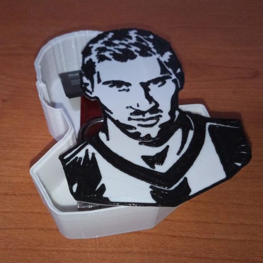 Free STL file Messi Box 📦 ・3D print design to download・Cults