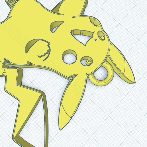 🐉 Picachu・Free OBJ File for 3D printing・Cults