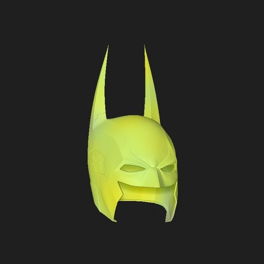 🎨 Batman Arkham Knight Head For 3D Print・ STL File for 3D printing・Cults