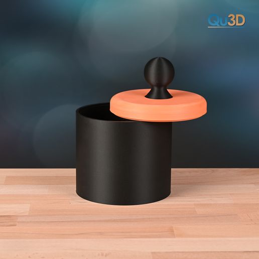 Free STL file Beautiful box with knob 📦 ・3D printing template to ...