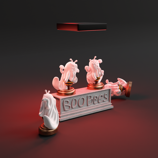 🪖 Boo Bees・ 3D File for 3D printing・Cults