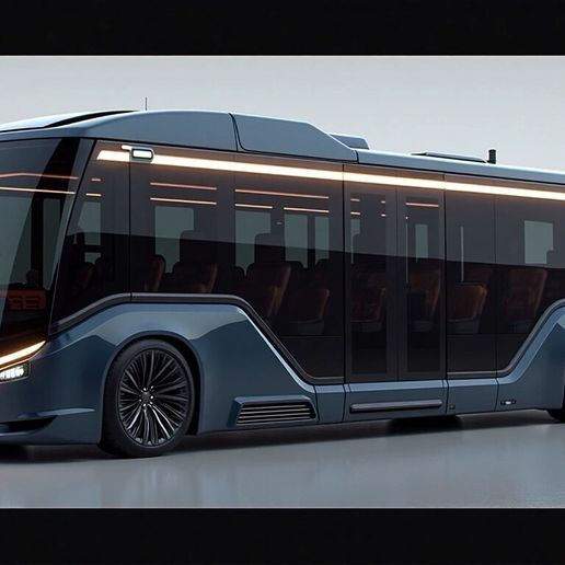 futuristic bus