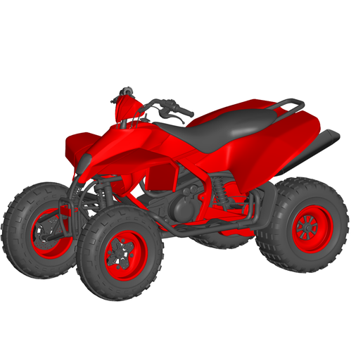 OBJ file atv motorcycle 🏍️ ・Model to download and 3D print・Cults