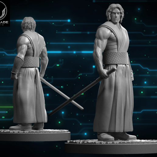 STL file star wars shatterpoint qimir presupported included ⭐ ・Model to ...