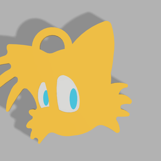 STL file Tails Keychain V1 Figure 1 || Tails Llavero V1 Figura 1 🗝️ ・3D ...