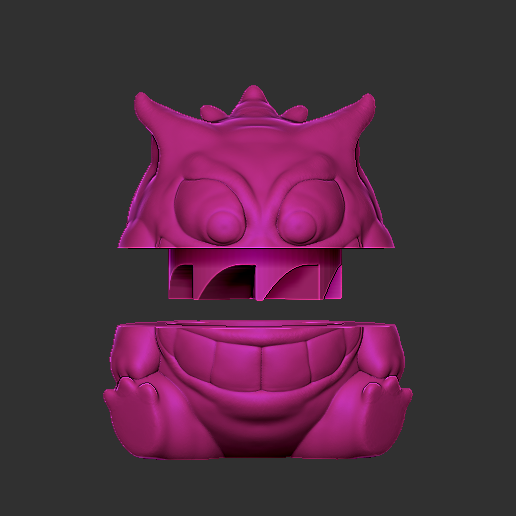🐉 GRINDER - GENGAR CREEPY POKEMON - GRINDER GRINDER GRINDER・ STL File ...