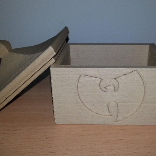 📦 Wu-Tang Box With Lid・Free STL File for ・Cults