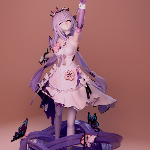 ⭐ Castorice | Honkai Star Rail・ 3D File for 3D printing・Cults