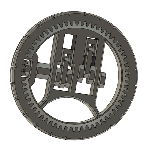 👌 Uniwheel Engine Thing Print-In-Place・Free STL File for ・Cults