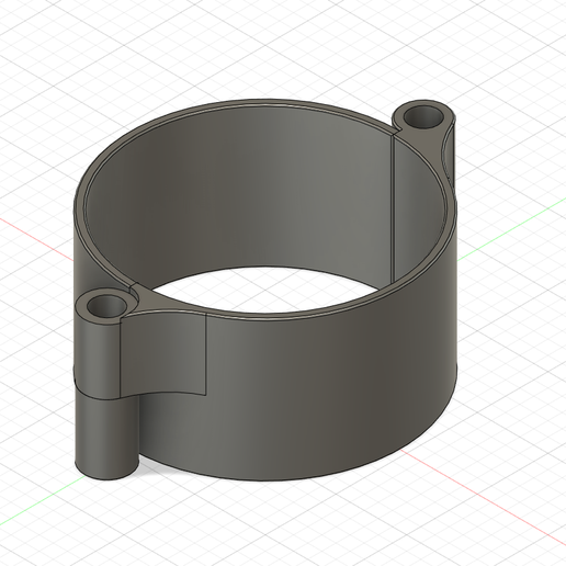 🔞 Simple Ankle Cuff for padlock・Free STL File for ・Cults