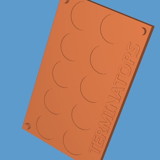 Archivo STL 40mm storage plate 🎲 ・Modelo imprimible en 3D para ...