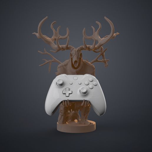 🎮 Leshen Controller Holder・ 3D File for ・Cults