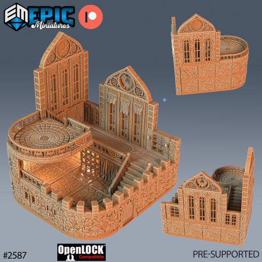 🧛 Modular Vampire Castle Tiles ‧ DnD Miniature ‧ Tabletop Miniatures ...
