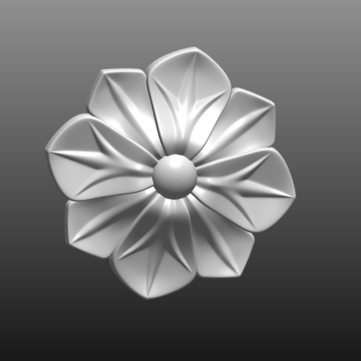 🏵️ 3D rosette・ 3D File for 3D printing and CNC machining - Laser ...