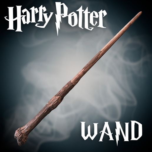 🪄 Harry Potter Wand・Free STL File for ・Cults