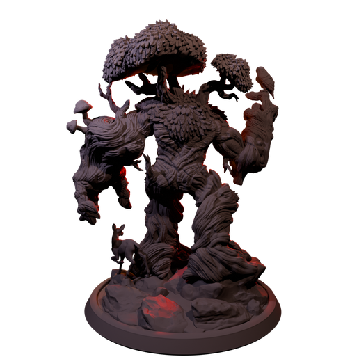 🦌 Giant Forest Ent and Deer・ 3D File for 3D printing・Cults