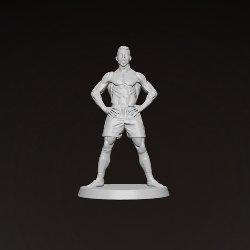 🐐 CRISTIANO RONALDO・ STL File for 3D printing・Cults