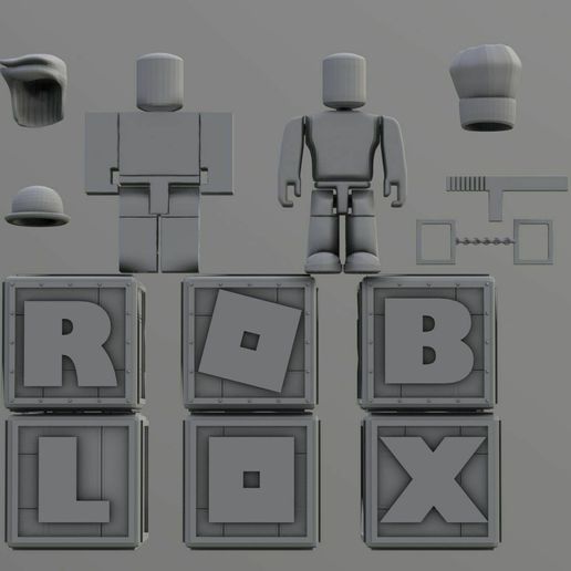 🧒 Roblox base toys・ 3D File for ・Cults