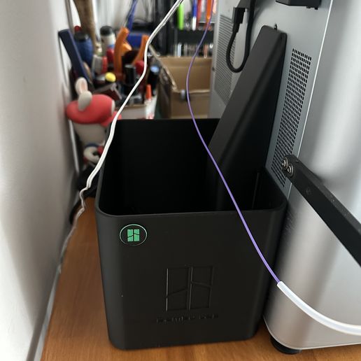 🥼 WASTE BIN BAMBU X1 CARBON・ STL File for 3D printing・Cults