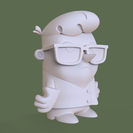 👾 Dexter Laboratory・ STL File for 3D printing・Cults