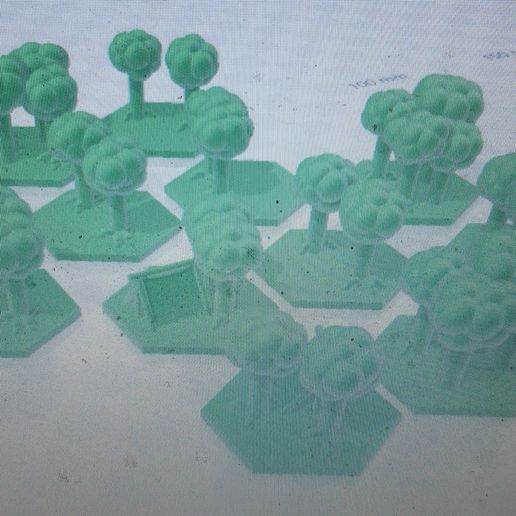 🎲 Battletech printable scenery terrainWoods・ STL File for ・Cults