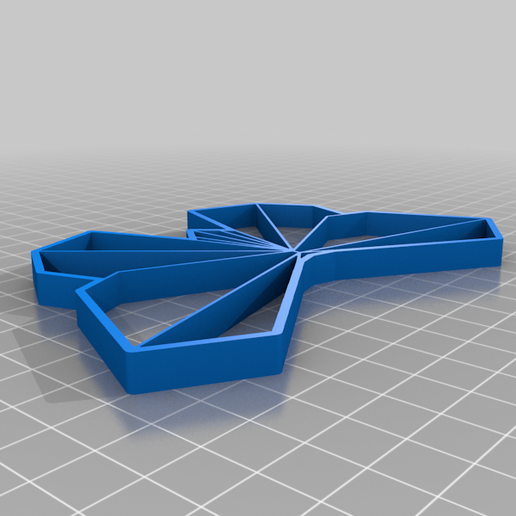 Free 3D file Origami Butterfly (7mm) 🦋 ・3D printer model to download・Cults