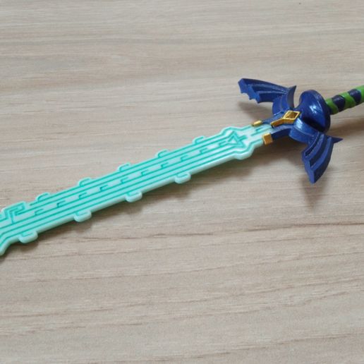Master Sword The legend of Zelda Tears of the kingdoms imprimé en 3D • Fabriqué avec une ...