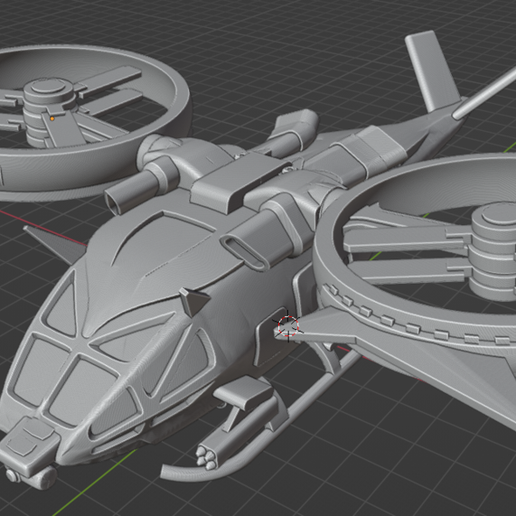 🚁 Articulated Aérospatiale SA-2 Samson (REDUX)・Free 3D File for ・Cults