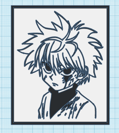 Archivo STL Hunter x Hunter Killua Sign 🏹 ・Plan de impresión en 3D para ...