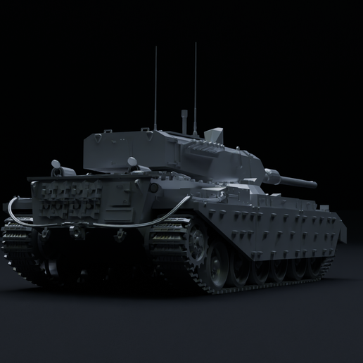 🐆 Jordanian Centurion Tariq MBT・ STL File for 3D printing・Cults