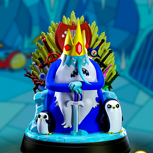 🧊 Ice king - Adventure time・ 3D File for 3D printing・Cults
