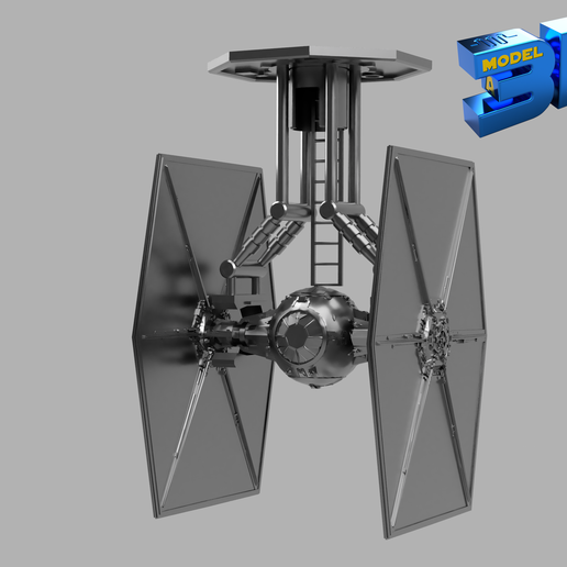 👔 Tie Fighter Dock Hangers・ 3D File for 3D printing・Cults