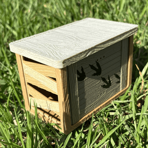 🦖 Dinosaur Crate – Flexi Pet Playset 🦕・ STL File for 3D printing・Cults