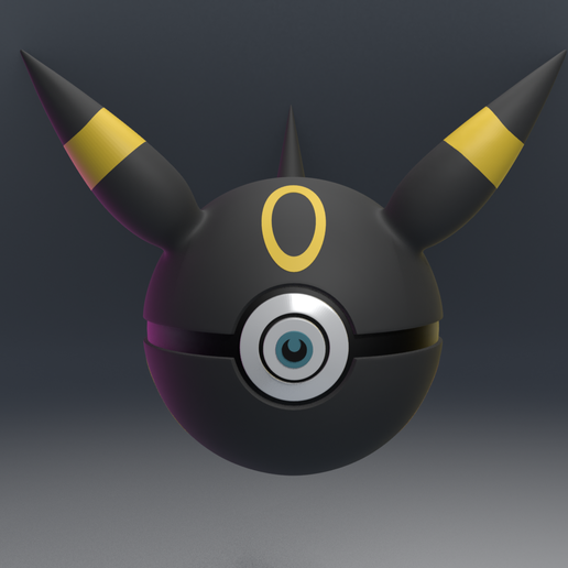 🐉 Umbreon Ball・Free STL File for 3D printing・Cults