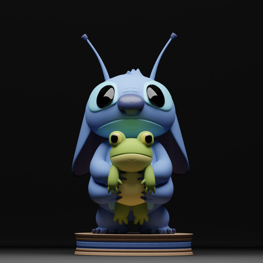 👹 STITCH (LILO AND STITCH)・ STL File for 3D printing・Cults