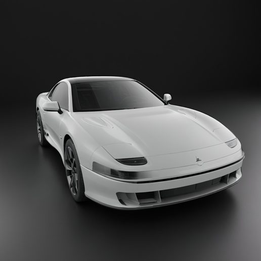STL file Mitsubishi GTO 3000GT Z16A 🚗 (OBJ)・Model to download and 3D ...