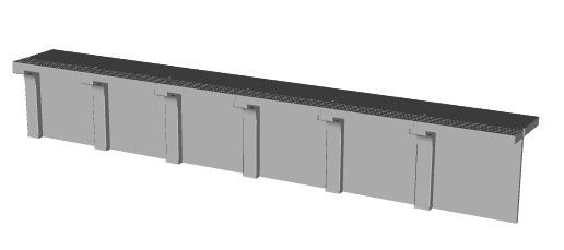 🛤️ Southern Railway Concrete platform edge and coping sections 1/43 ...