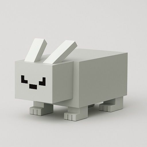 🐇 99 Nights in the Forest Roblox Rabbit plus carrot・ 3MF File for 3D ...