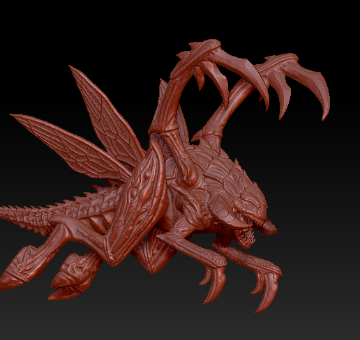 🏃 starcraft zerg zerging running・ STL File for 3D printing・Cults