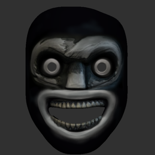 🎃 Babadook halloween mask・ STL File for 3D printing・Cults