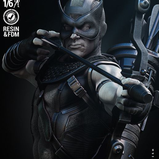 🗿 WICKED MARVEL HAWKEYE SCULPTURE: TESTED AND READY FOR 3D PRINTING・ 3D ...