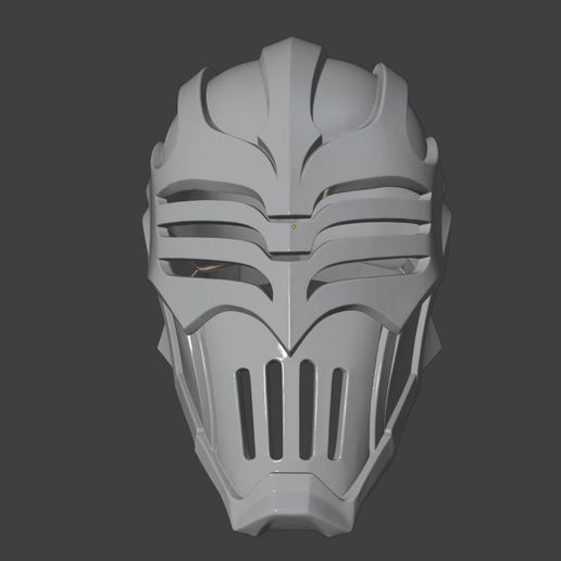 🎭 Tosen Inspired Mask・ STL File for 3D printing・Cults
