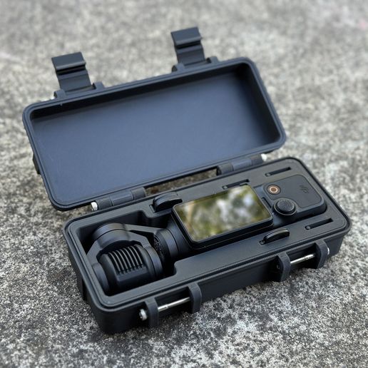 3MF file DJI Osmo Pocket 3 Tough Case (Standard Combo) 📷 ・3D printer ...
